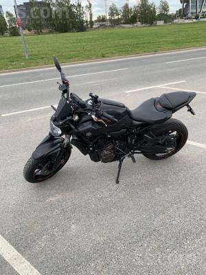 Yamaha MT 07 2015 in Riga, with an engine capacity of 0.69 L and mileage of 0 thousand km for 4600 €, photo 3 on AUTOMOTO.COM.LV