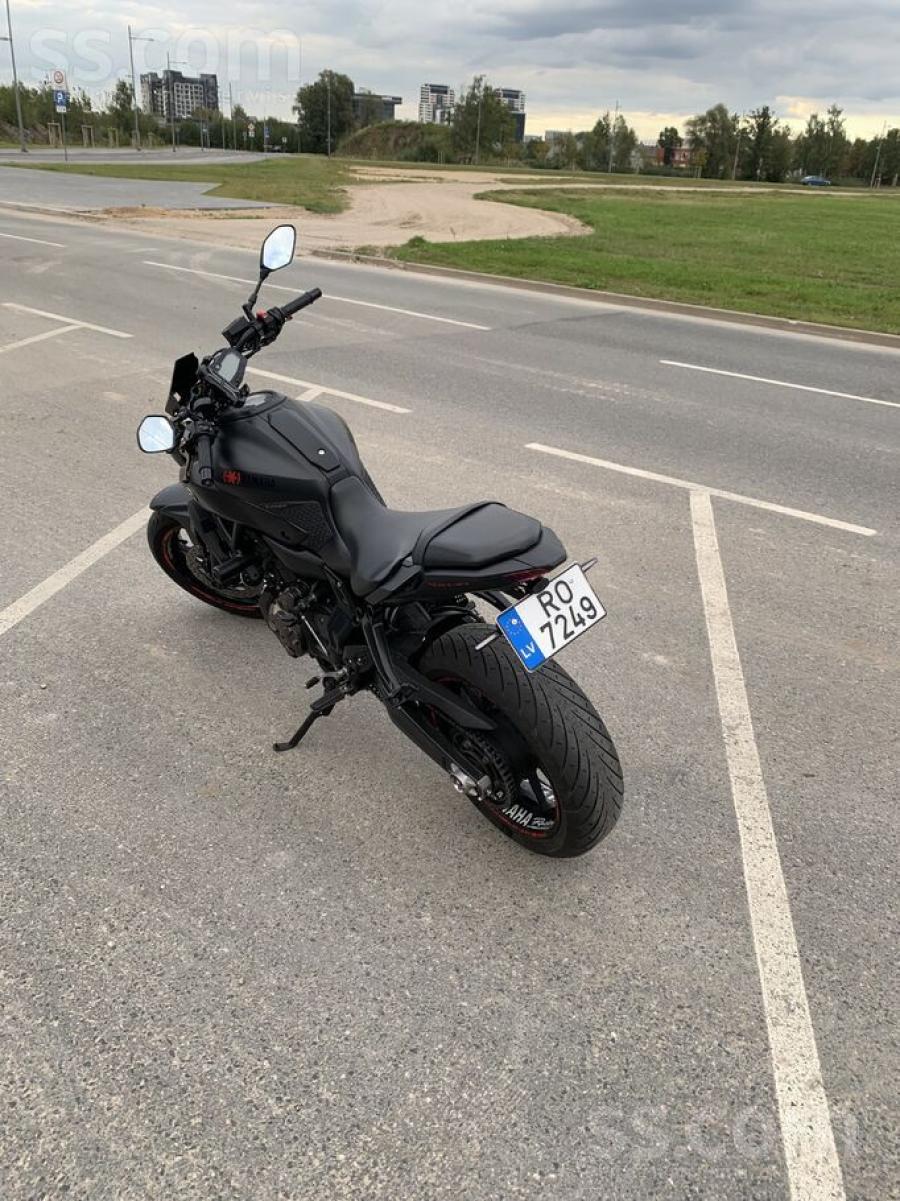 Yamaha MT 07 2015 in Riga, with an engine capacity of 0.69 L and mileage of 0 thousand km for 4600 €, photo 4 on AUTOMOTO.COM.LV