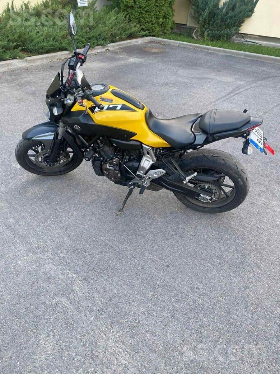 Yamaha MT 07 2016 Madona, ar dzinēja tilpumu 0.70 L un nobraukumu 0 tūkst. km par 3300 €, foto 1 vietnē AUTOMOTO.COM.LV