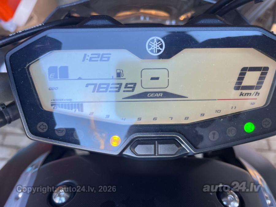 Yamaha MT 07 2016 Tallina, ar dzinēja tilpumu 0.69 L un nobraukumu 8 tūkst. km par 5400 €, foto 4 vietnē AUTOMOTO.COM.LV