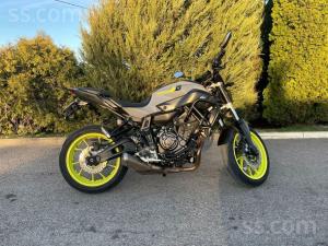 Yamaha MT 07 2016 in Riga, with an engine capacity of 0.69 L and mileage of 0 thousand km for 5000 €, photo 3 on AUTOMOTO.COM.LV