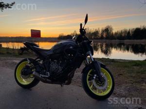 Yamaha MT 07 2016 in Riga, with an engine capacity of 0.69 L and mileage of 0 thousand km for 5000 €, photo 6 on AUTOMOTO.COM.LV