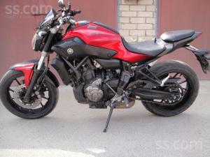 Yamaha MT 07 2016 in Liepaja, with an engine capacity of 0.70 L and mileage of 0 thousand km for 4400 €, photo 5 on AUTOMOTO.COM.LV