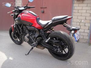Yamaha MT 07 2016 in Liepaja, with an engine capacity of 0.70 L and mileage of 0 thousand km for 4400 €, photo 6 on AUTOMOTO.COM.LV