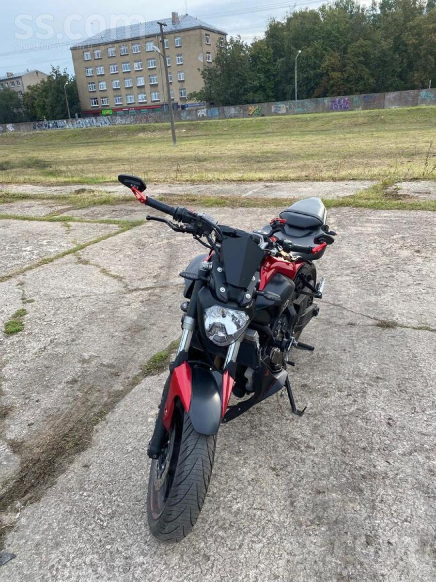 Yamaha MT 07 2016 Rīga, ar dzinēja tilpumu 0.69 L un nobraukumu 0 tūkst. km par 4750 €, foto 5 vietnē AUTOMOTO.COM.LV