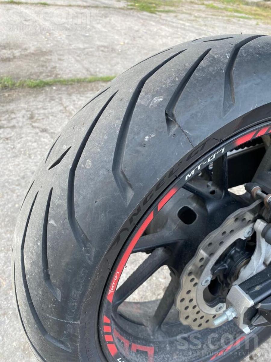 Yamaha MT 07 2016 Rīga, ar dzinēja tilpumu 0.69 L un nobraukumu 0 tūkst. km par 4750 €, foto 7 vietnē AUTOMOTO.COM.LV