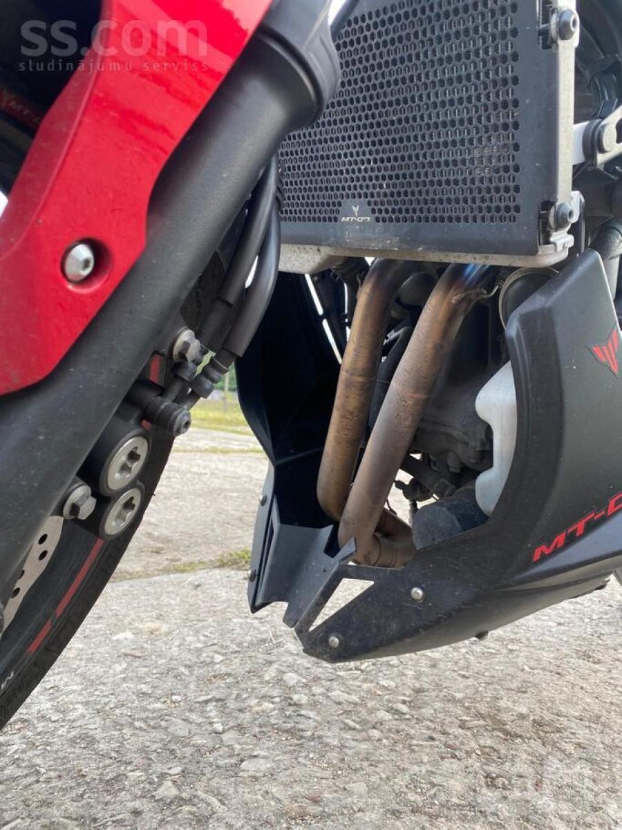Yamaha MT 07 2016 Rīga, ar dzinēja tilpumu 0.69 L un nobraukumu 0 tūkst. km par 4750 €, foto 9 vietnē AUTOMOTO.COM.LV