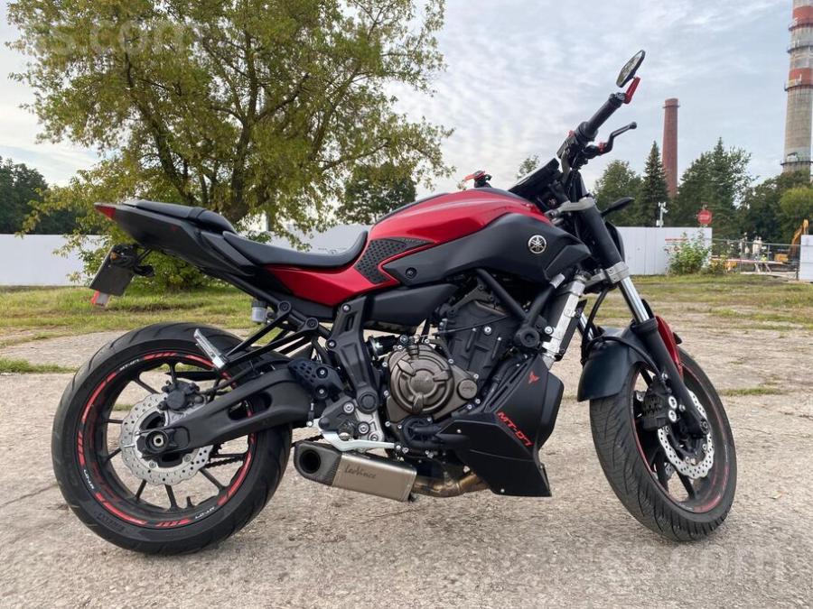 Yamaha MT 07 2016 Rīga, ar dzinēja tilpumu 0.69 L un nobraukumu 0 tūkst. km par 4750 €, foto 11 vietnē AUTOMOTO.COM.LV