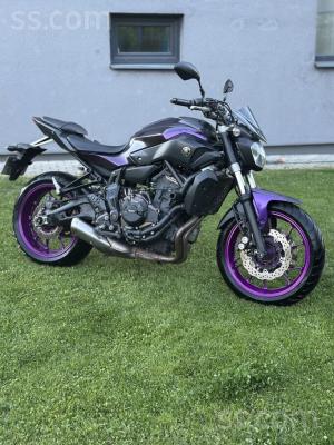 Ямаха MT 07 2016 в Рига, объемом двигателя 0.69 л и пробегом 0 тыс. км за 4450 €, фото  на AUTOMOTO.COM.LV