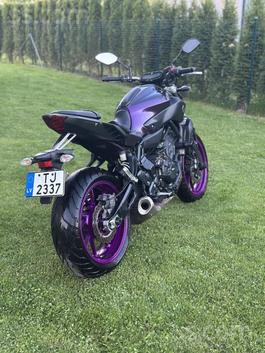 Yamaha MT 07 2016 Rīga, ar dzinēja tilpumu 0.69 L un nobraukumu 0 tūkst. km par 4450 €, foto 3 vietnē AUTOMOTO.COM.LV