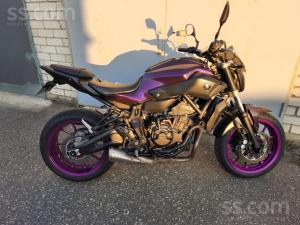 Yamaha MT 07 2016 Rīga, ar dzinēja tilpumu 0.69 L un nobraukumu 0 tūkst. km par 4450 €, foto 5 vietnē AUTOMOTO.COM.LV