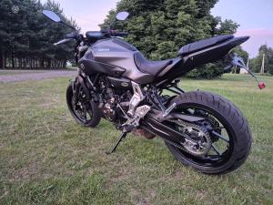 Yamaha MT 07 2016 in Kazlu Ruda, with an engine capacity of 0.70 L and mileage of 30 thousand km for 4400 €, photo 4 on AUTOMOTO.COM.LV