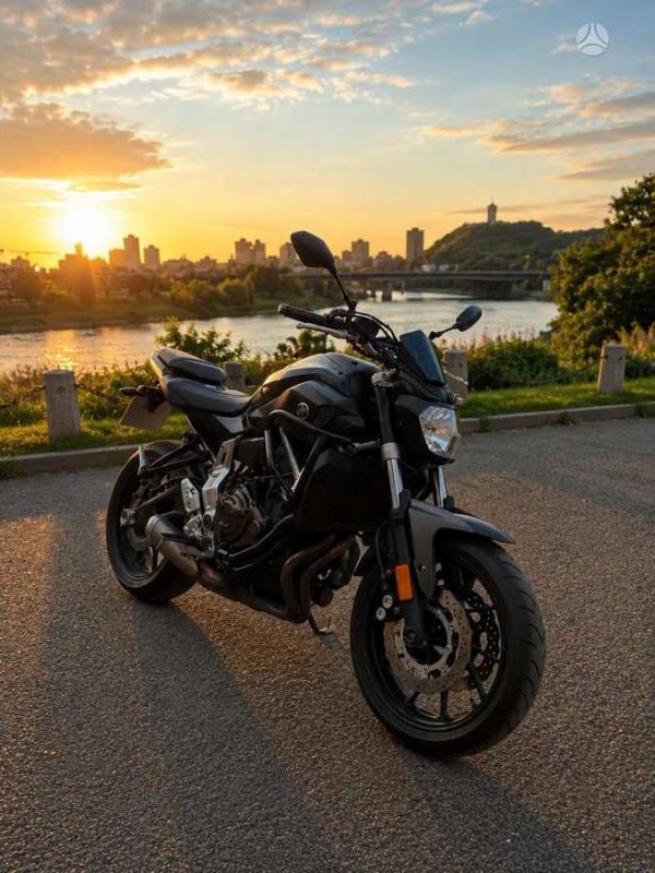 Yamaha MT 07 2016 in Vilnius, with an engine capacity of 0.69 L and mileage of 24 thousand km for 4450 €, photo 2 on AUTOMOTO.COM.LV
