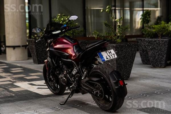 Yamaha MT 07 2016 Jelgava, ar dzinēja tilpumu 0.69 L un nobraukumu 0 tūkst. km par 4950 €, foto 3 vietnē AUTOMOTO.COM.LV
