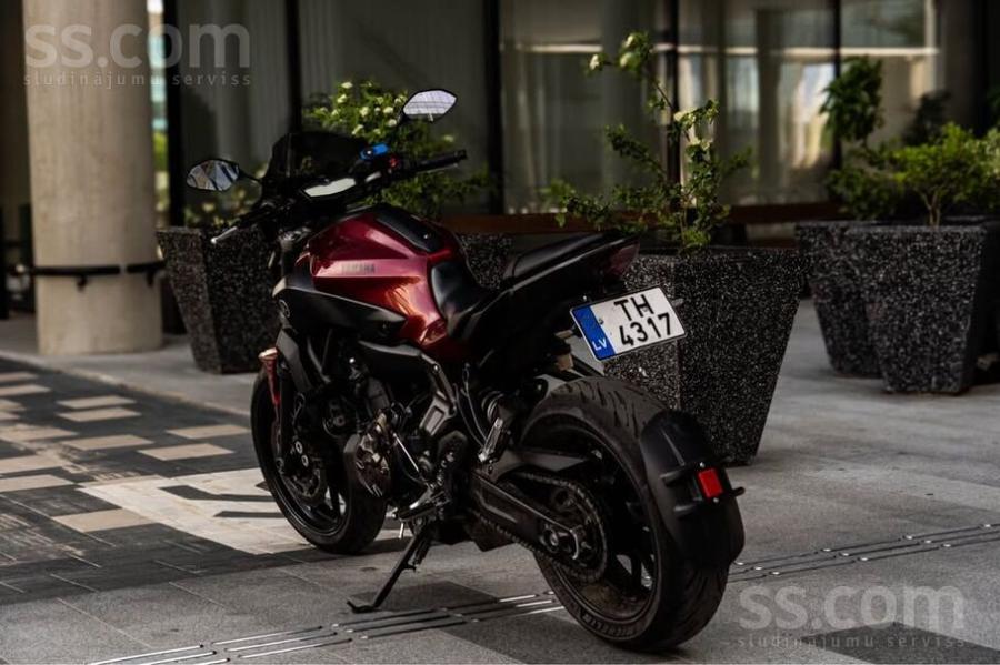 Yamaha MT 07 2016 Jelgava, ar dzinēja tilpumu 0.69 L un nobraukumu 0 tūkst. km par 4650 €, foto 7 vietnē AUTOMOTO.COM.LV