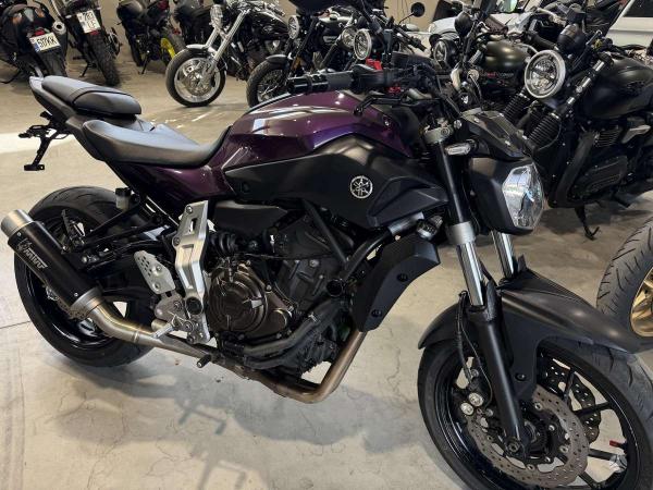 Yamaha MT 07 2016 in Siauliai, with an engine capacity of 0.69 L and mileage of 26 thousand km for 4490 €, photo 4 on AUTOMOTO.COM.LV