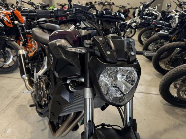 Yamaha MT 07 2016 in Siauliai, with an engine capacity of 0.69 L and mileage of 26 thousand km for 4490 €, photo 6 on AUTOMOTO.COM.LV