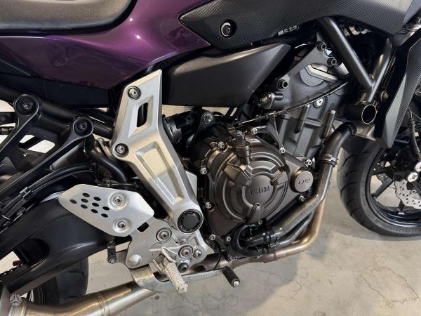 Yamaha MT 07 2016 in Siauliai, with an engine capacity of 0.69 L and mileage of 26 thousand km for 4490 €, photo 8 on AUTOMOTO.COM.LV