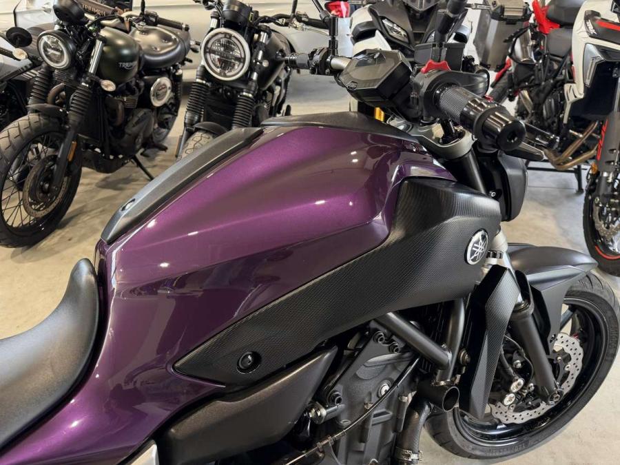 Yamaha MT 07 2016 in Siauliai, with an engine capacity of 0.69 L and mileage of 26 thousand km for 4490 €, photo 12 on AUTOMOTO.COM.LV