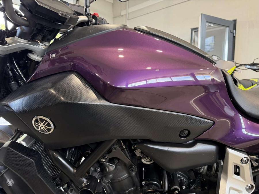 Yamaha MT 07 2016 in Siauliai, with an engine capacity of 0.69 L and mileage of 26 thousand km for 4490 €, photo 25 on AUTOMOTO.COM.LV