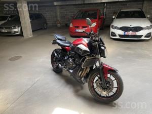 Yamaha MT 07 2016 in Riga, with an engine capacity of 0.69 L and mileage of 0 thousand km for 4600 €, photo 3 on AUTOMOTO.COM.LV