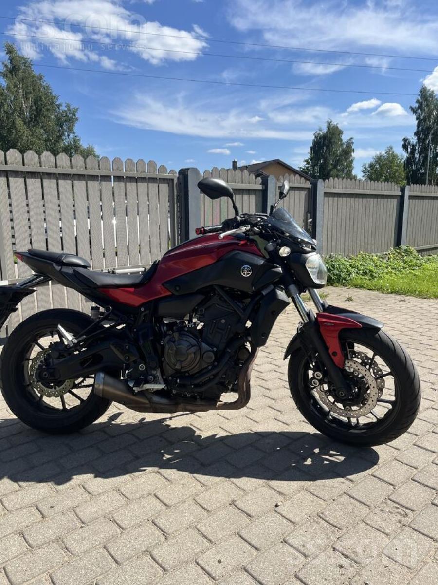 Yamaha MT 07 2016 in Ogre, with an engine capacity of 0.70 L and mileage of 0 thousand km for 4499 €, photo 3 on AUTOMOTO.COM.LV