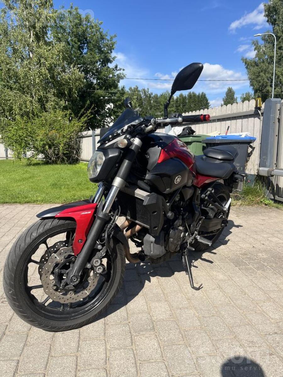 Yamaha MT 07 2016 in Ogre, with an engine capacity of 0.70 L and mileage of 0 thousand km for 4499 €, photo 6 on AUTOMOTO.COM.LV