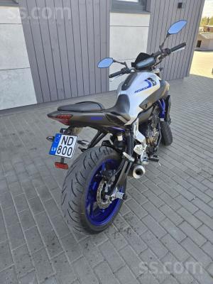 Yamaha MT 07 2016 in Riga, with an engine capacity of 0.69 L and mileage of 0 thousand km for 4200 €, photo  on AUTOMOTO.COM.LV