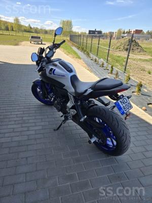 Yamaha MT 07 2016 in Riga, with an engine capacity of 0.69 L and mileage of 0 thousand km for 4200 €, photo 7 on AUTOMOTO.COM.LV