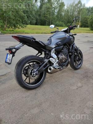 Ямаха MT 07 2016 в Рига, объемом двигателя 0.70 л и пробегом 0 тыс. км за 3955 €, фото 8 на AUTOMOTO.COM.LV