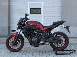 Yamaha MT 07 2016 Tallina, ar dzinēja tilpumu 0.70 L un nobraukumu 0 tūkst. km par 3990 €, foto  vietnē AUTOMOTO.COM.LV