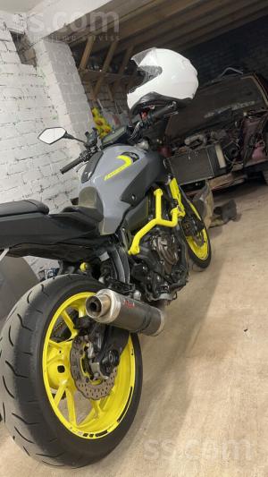 Yamaha MT 07 2017 in Riga, with an engine capacity of 0.69 L and mileage of 0 thousand km for 3600 €, photo 2 on AUTOMOTO.COM.LV
