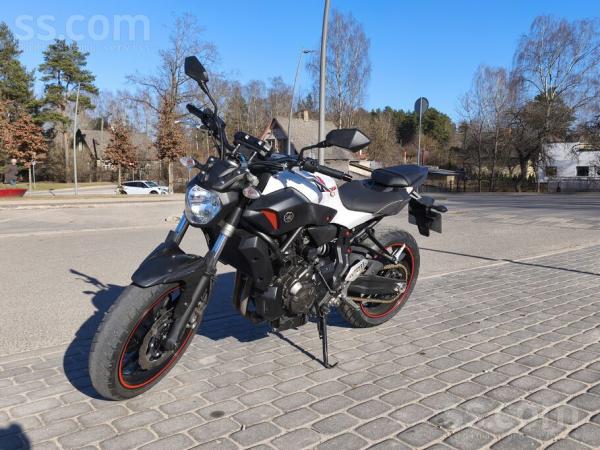 Yamaha MT 07 2017 Ogre, ar dzinēja tilpumu 0.69 L un nobraukumu 0 tūkst. km par 4900 €, foto 2 vietnē AUTOMOTO.COM.LV