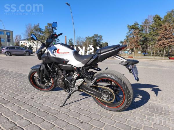 Yamaha MT 07 2017 Ogre, ar dzinēja tilpumu 0.69 L un nobraukumu 0 tūkst. km par 4900 €, foto 4 vietnē AUTOMOTO.COM.LV