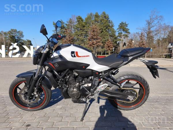 Yamaha MT 07 2017 Ogre, ar dzinēja tilpumu 0.69 L un nobraukumu 0 tūkst. km par 4900 €, foto 5 vietnē AUTOMOTO.COM.LV