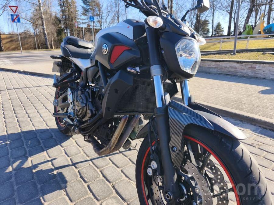 Yamaha MT 07 2017 Ogre, ar dzinēja tilpumu 0.69 L un nobraukumu 0 tūkst. km par 4900 €, foto 8 vietnē AUTOMOTO.COM.LV