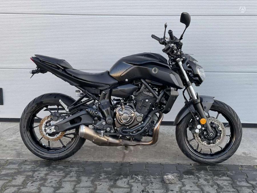 Yamaha MT 07 2018 Vilkaviškis, ar dzinēja tilpumu 0.70 L un nobraukumu 16 tūkst. km par 3300 €, foto 3 vietnē AUTOMOTO.COM.LV