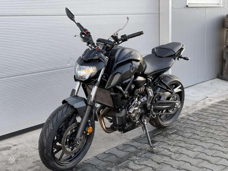 Yamaha MT 07 2018 Vilkaviškis, ar dzinēja tilpumu 0.70 L un nobraukumu 16 tūkst. km par 3300 €, foto 5 vietnē AUTOMOTO.COM.LV