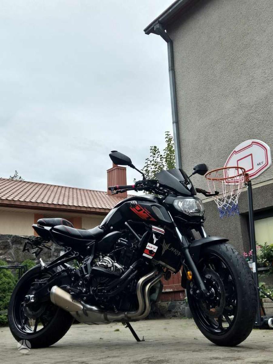 Yamaha MT 07 2018 Prienai, ar dzinēja tilpumu 0.70 L un nobraukumu 45 tūkst. km par 4800 €, foto 2 vietnē AUTOMOTO.COM.LV