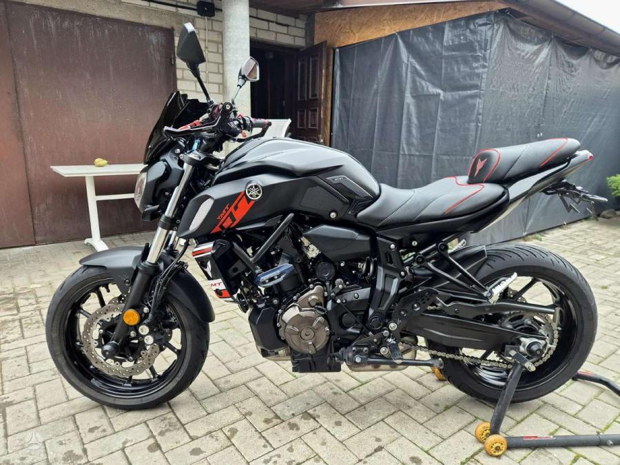 Yamaha MT 07 2018 Prienai, ar dzinēja tilpumu 0.70 L un nobraukumu 45 tūkst. km par 4800 €, foto 5 vietnē AUTOMOTO.COM.LV