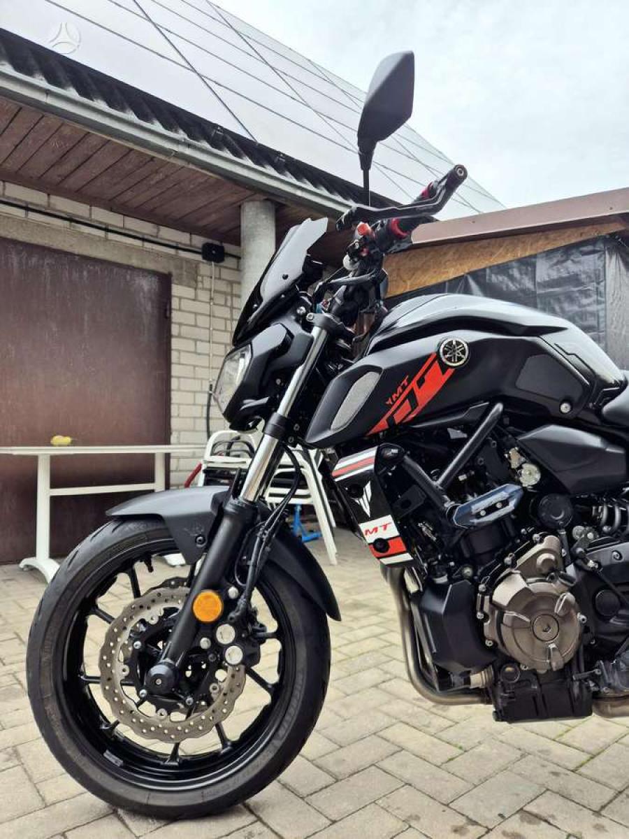 Yamaha MT 07 2018 Prienai, ar dzinēja tilpumu 0.70 L un nobraukumu 45 tūkst. km par 4800 €, foto 14 vietnē AUTOMOTO.COM.LV