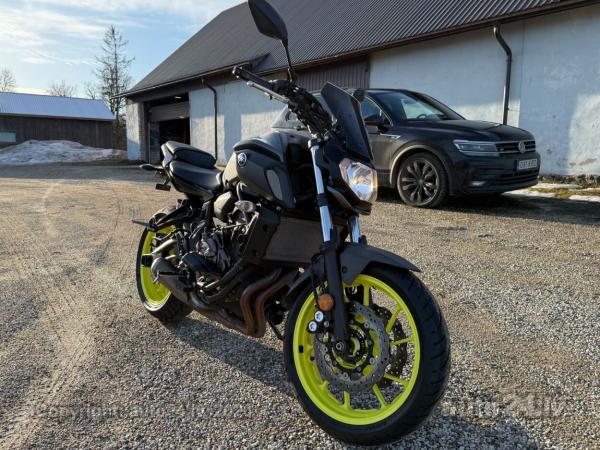 Yamaha MT 07 2018 Jegeva, ar dzinēja tilpumu 0.70 L un nobraukumu 16 tūkst. km par 5600 €, foto 2 vietnē AUTOMOTO.COM.LV