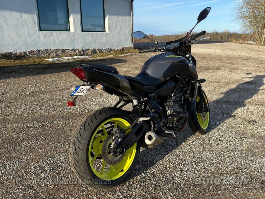 Yamaha MT 07 2018 Jegeva, ar dzinēja tilpumu 0.70 L un nobraukumu 16 tūkst. km par 5600 €, foto 3 vietnē AUTOMOTO.COM.LV