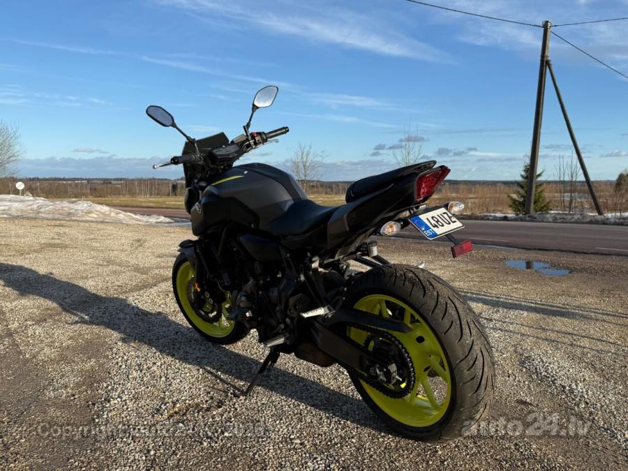Yamaha MT 07 2018 Jegeva, ar dzinēja tilpumu 0.70 L un nobraukumu 16 tūkst. km par 5600 €, foto 4 vietnē AUTOMOTO.COM.LV