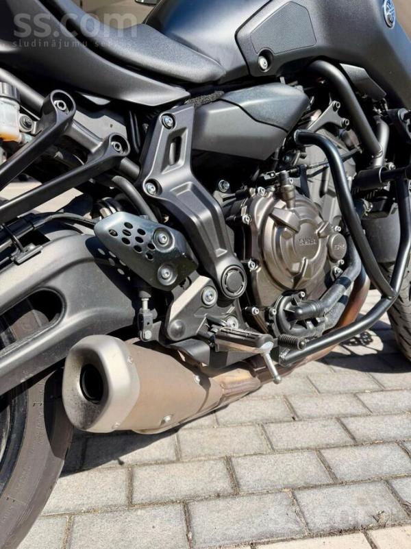 Yamaha MT 07 2018 in Jurmala, with an engine capacity of 0.69 L and mileage of 0 thousand km for 4900 €, photo 4 on AUTOMOTO.COM.LV