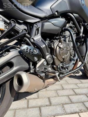 Yamaha MT 07 2018 in Jurmala, with an engine capacity of 0.69 L and mileage of 0 thousand km for 4900 €, photo 5 on AUTOMOTO.COM.LV