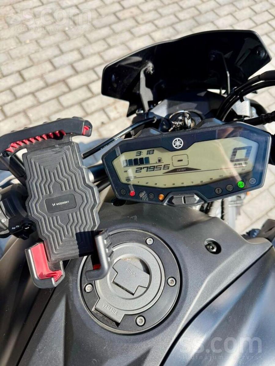 Yamaha MT 07 2018 in Jurmala, with an engine capacity of 0.69 L and mileage of 0 thousand km for 4900 €, photo 6 on AUTOMOTO.COM.LV