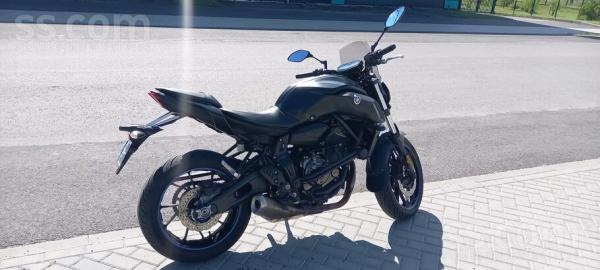Ямаха MT 07 2018 в Рига, объемом двигателя 0.69 л и пробегом 0 тыс. км за 5200 €, фото 4 на AUTOMOTO.COM.LV