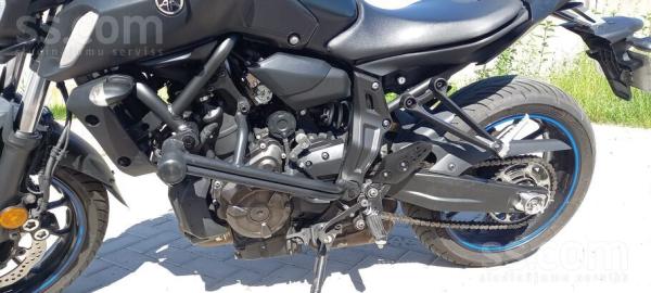 Ямаха MT 07 2018 в Рига, объемом двигателя 0.69 л и пробегом 0 тыс. км за 5200 €, фото 7 на AUTOMOTO.COM.LV