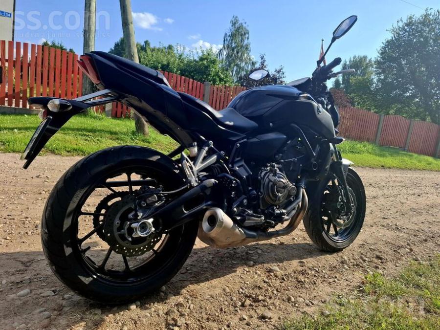 Yamaha MT 07 2018 Tukums, ar dzinēja tilpumu 0.70 L un nobraukumu 0 tūkst. km par 4095 €, foto 6 vietnē AUTOMOTO.COM.LV